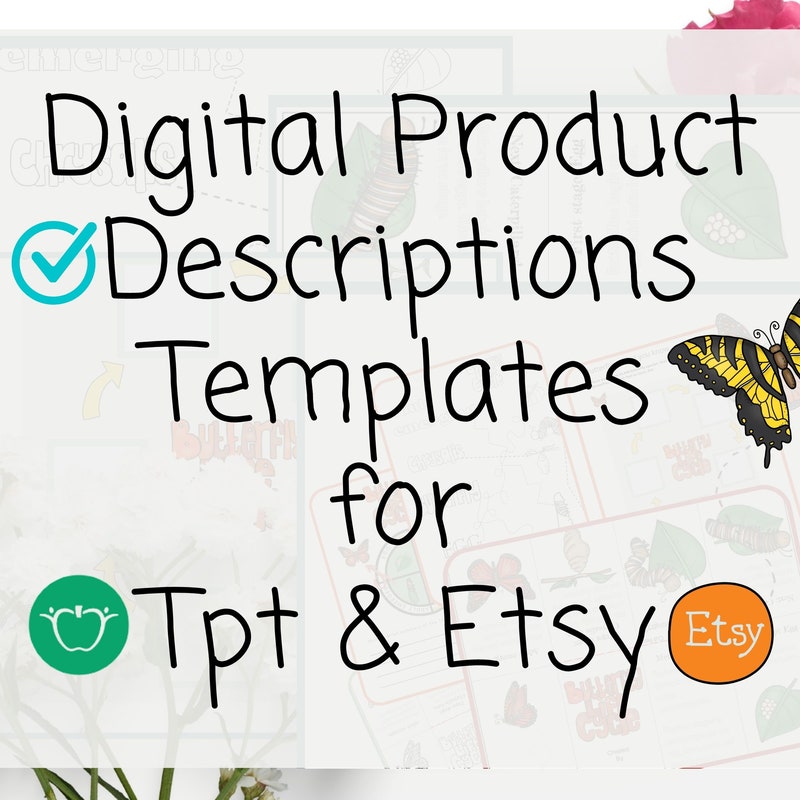 Product Description Template - Etsy