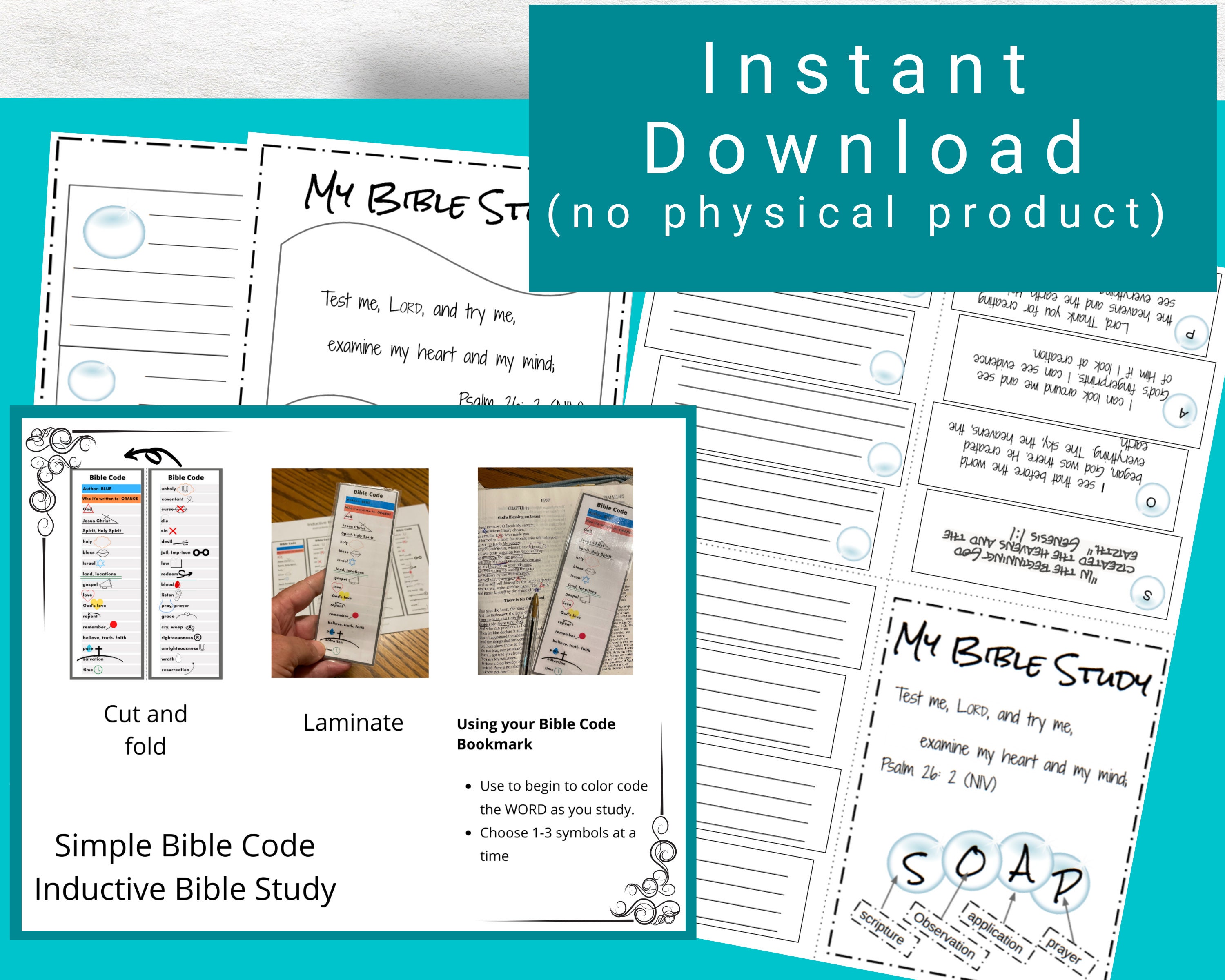 Bible Color Code, Inductive Bible Study, Sunday School Lessons for Kids ...