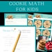 Cookie Math for Kids, Fun Math Activity, Math Lessons, Math Worksheets ...