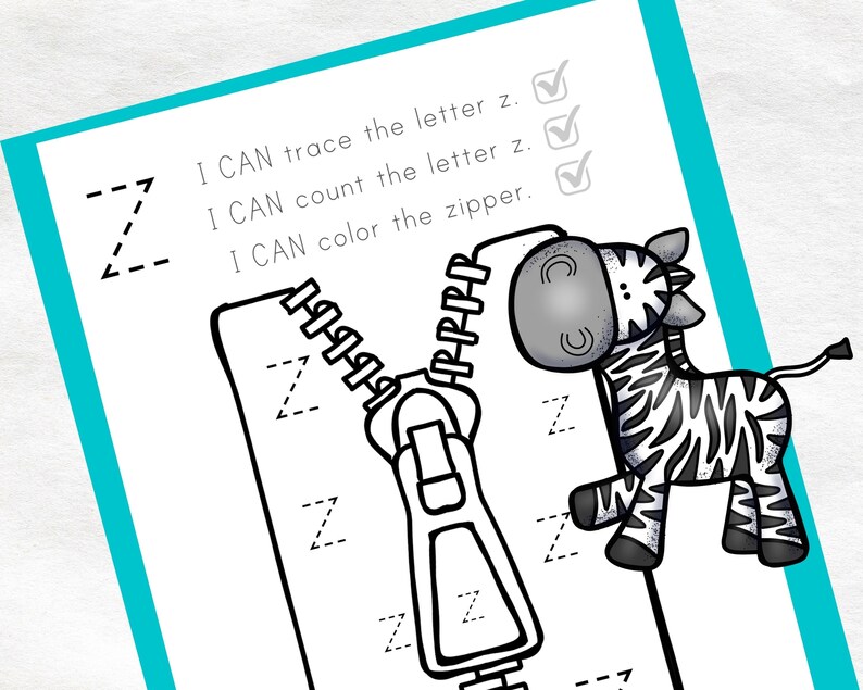 Preschool Tracing Pages, Tracing Letter Z Worksheets, Tracing Lowercase ...