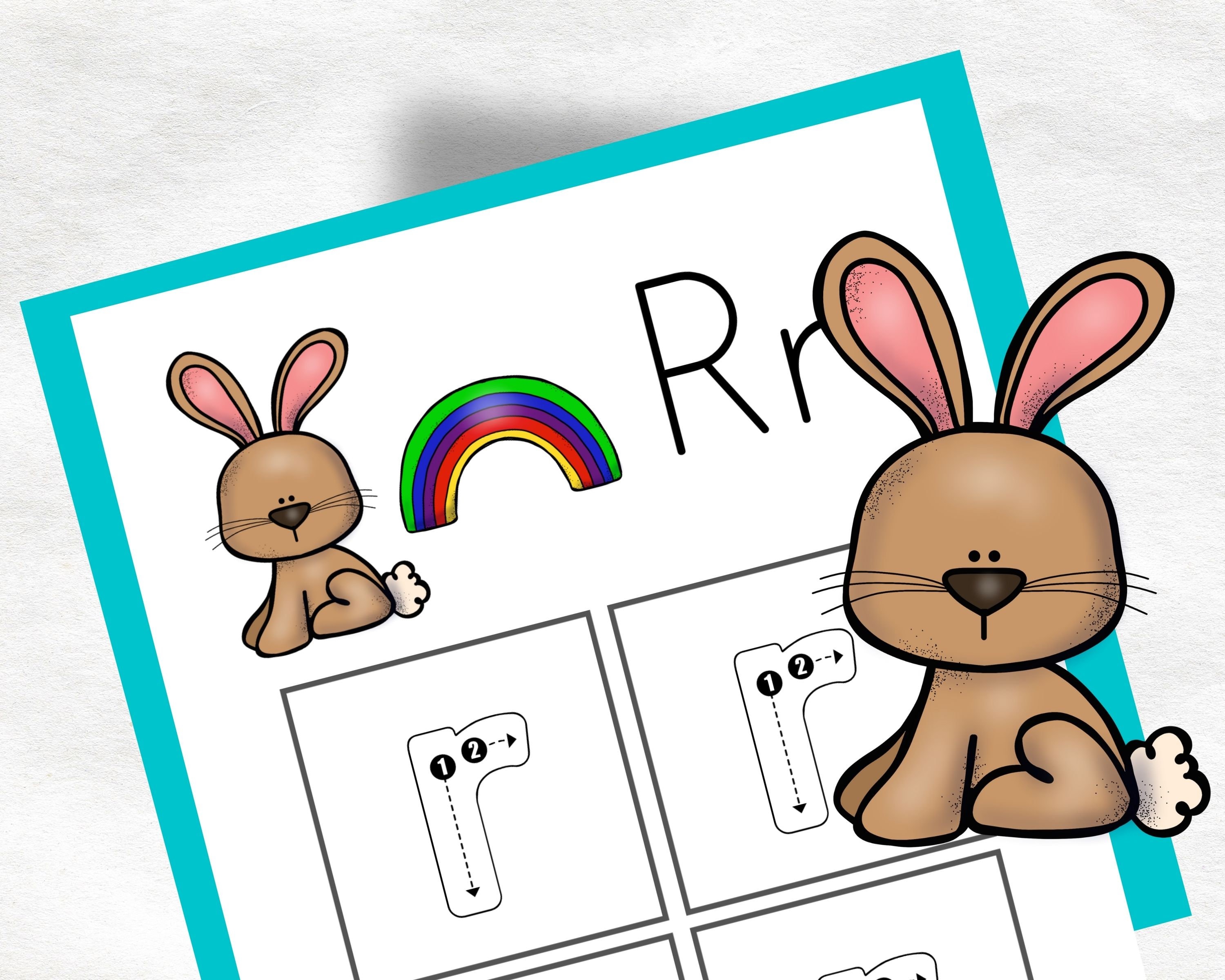 Tracing Letter R Worksheets, Tracing Lowercase Letters, Kindergarten ...