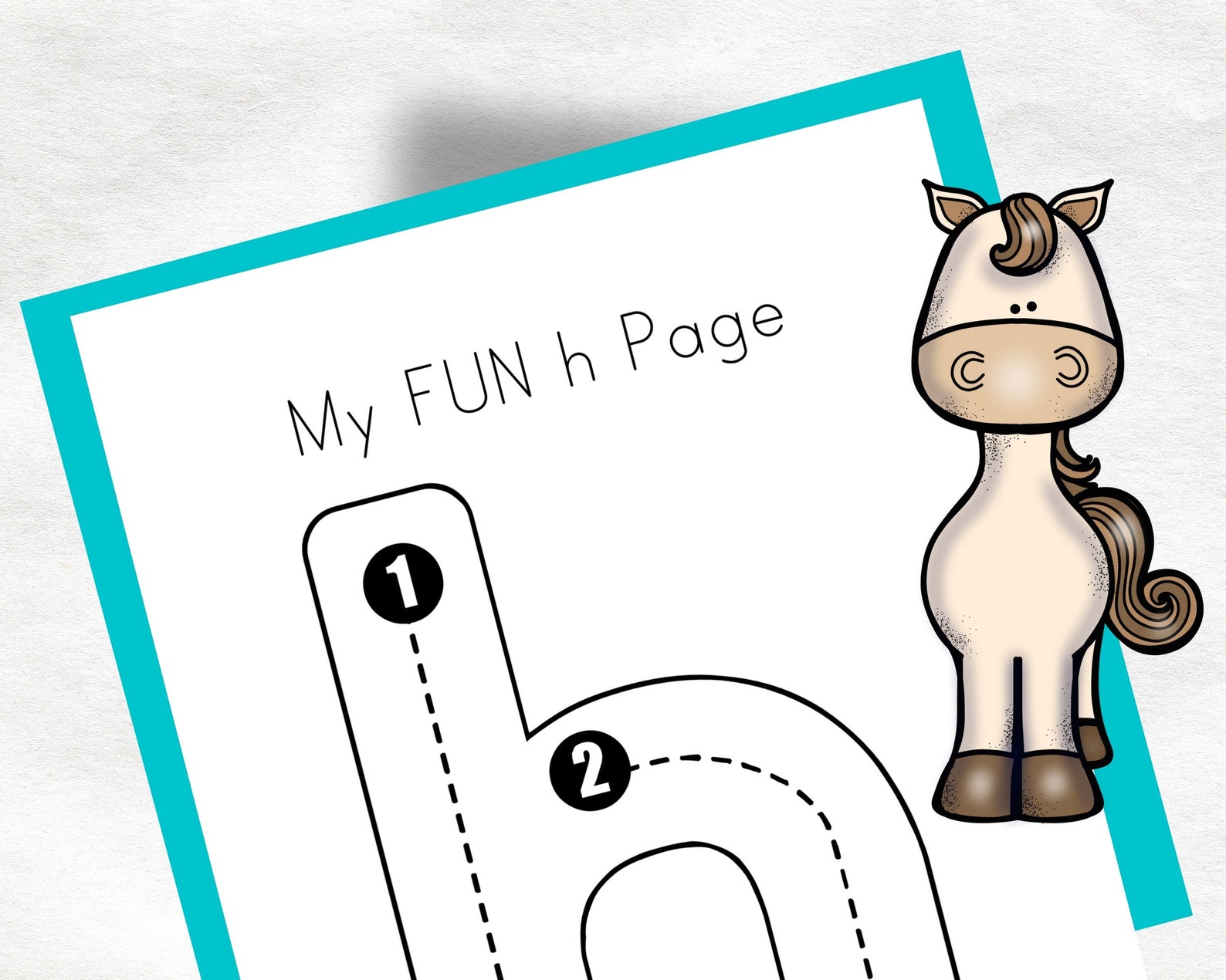 Tracing Letter H Worksheets, Kindergarten Handwriting Practice, Tracing ...