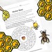 Life Cycle of a Bee- Insect Worksheet - Honeybee Printable - Science ...