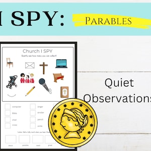 I Spy With My Little Eye Worksheet, Parables,teaching Children the ...