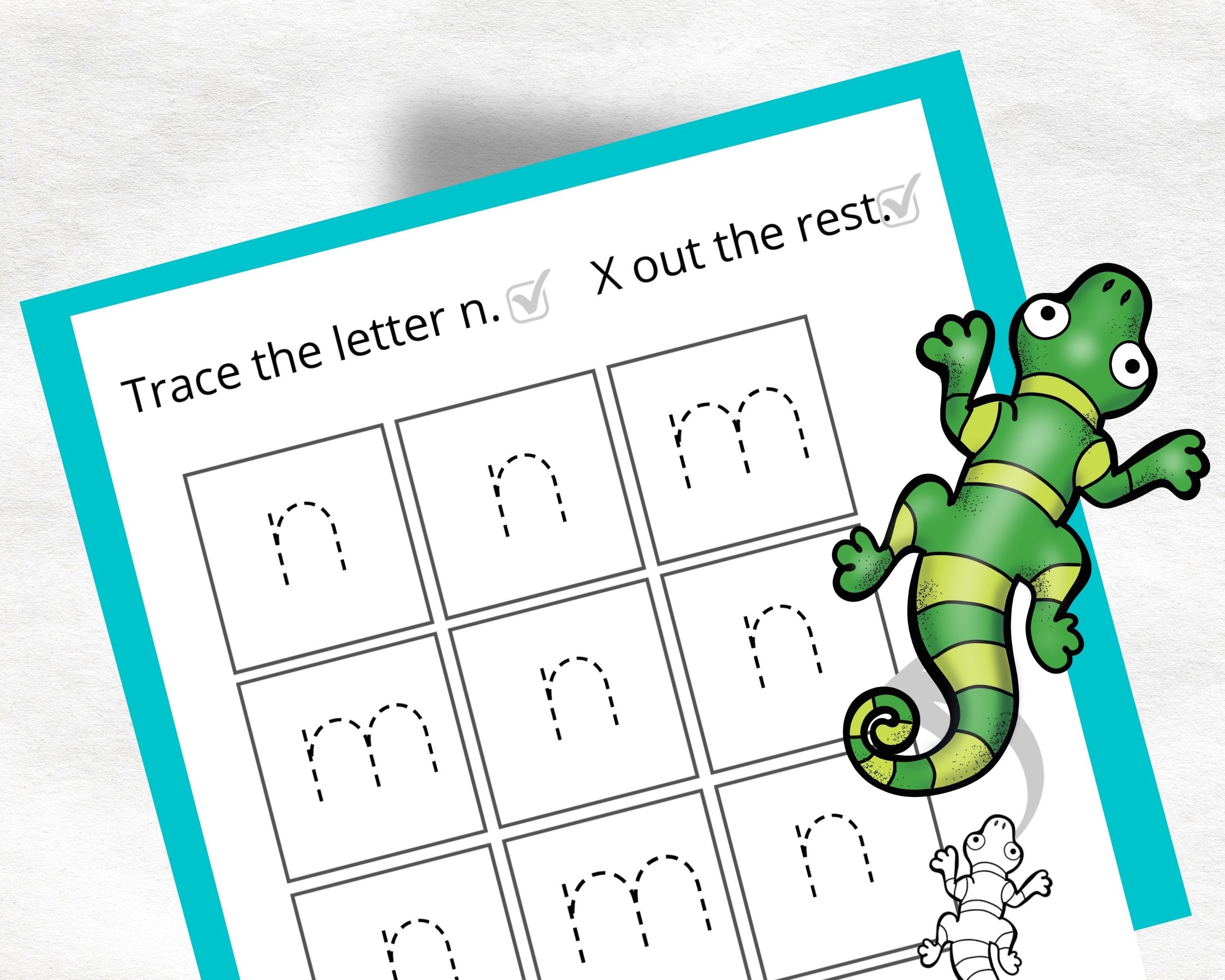 Tracing Lowercase Letters, Kindergarten Handwriting Practice, Alphabet ...