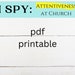 I Spy With My Little Eye Worksheet, Transfiguration of Jesus, Teaching ...