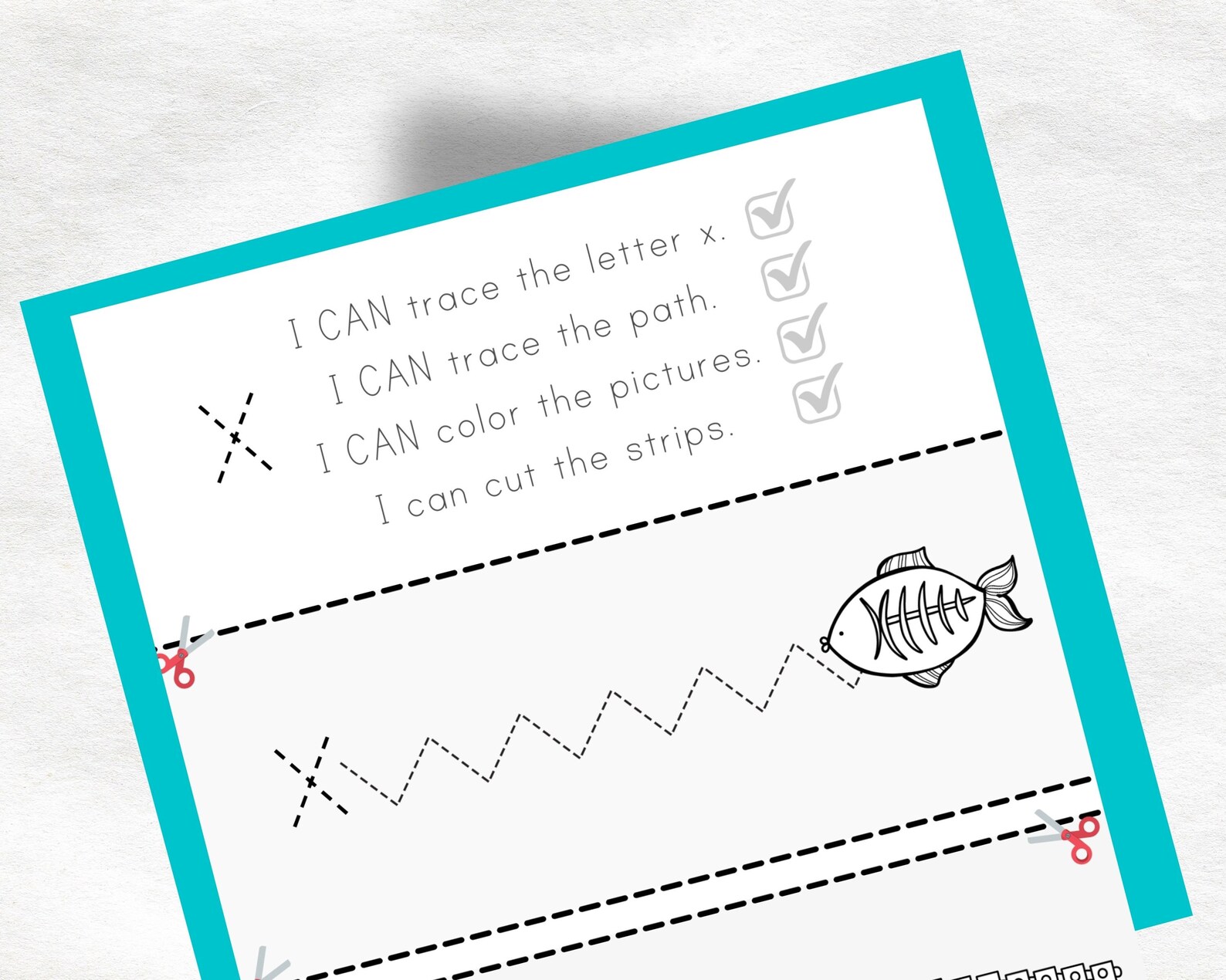 Preschool Tracing Pages, Tracing Letter X Worksheets, Tracing Lowercase ...