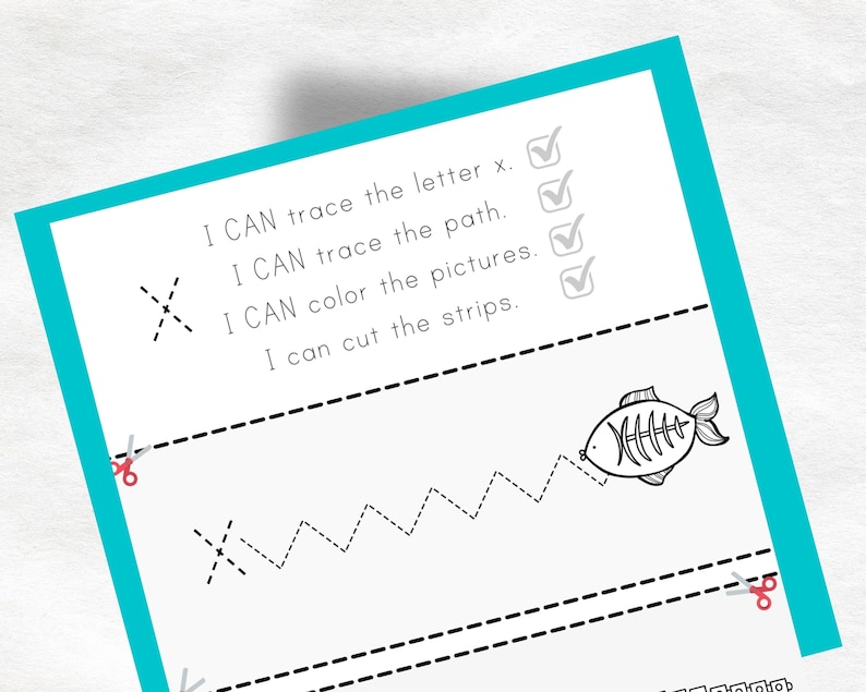 Preschool Tracing Pages, Tracing Letter X Worksheets, Tracing Lowercase ...