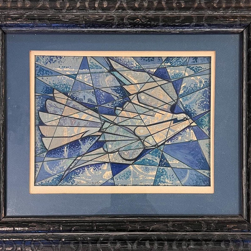 Abstract Bird Art - Etsy