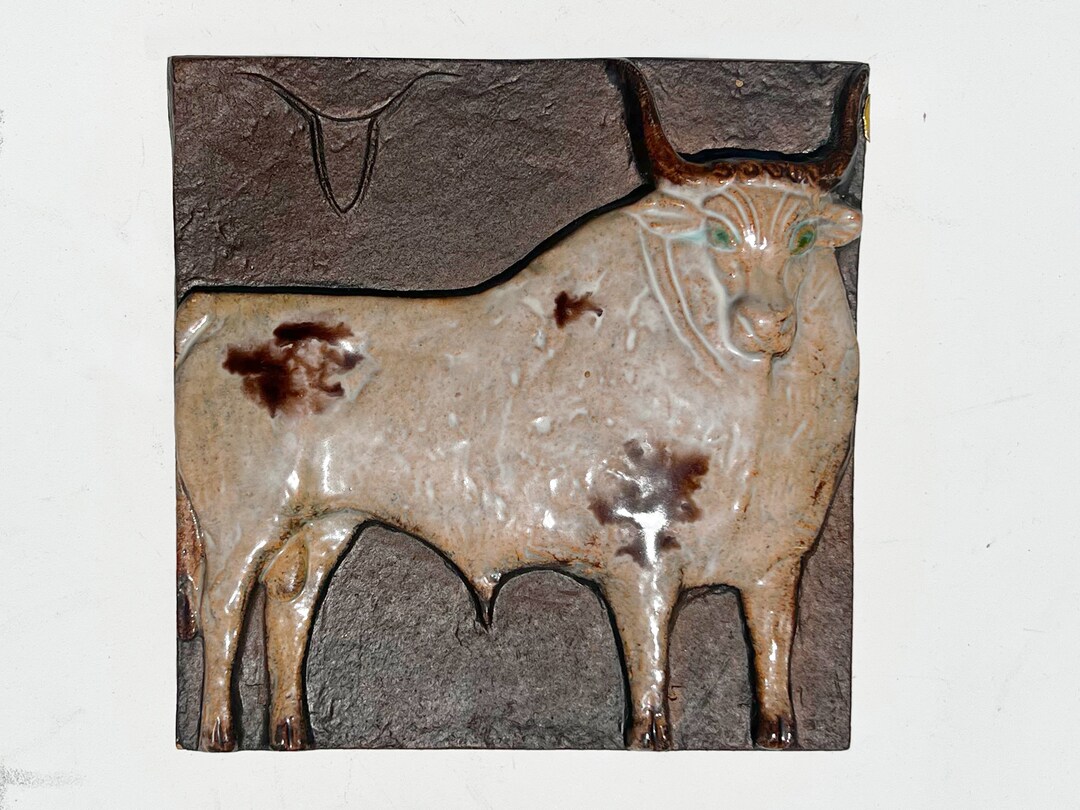 Mid Century Modern Jihokera Bechyne - Studio Art Ceramic Hanging Wall ...