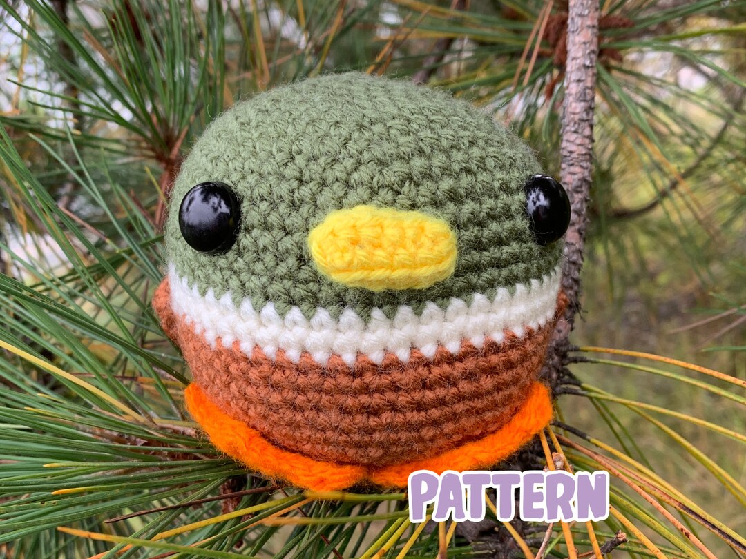 Mallard Duck Amigurumi Pattern Crochet Pattern Plush Pattern - Etsy