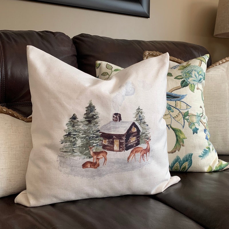 Cabin Throw Pillows - Etsy