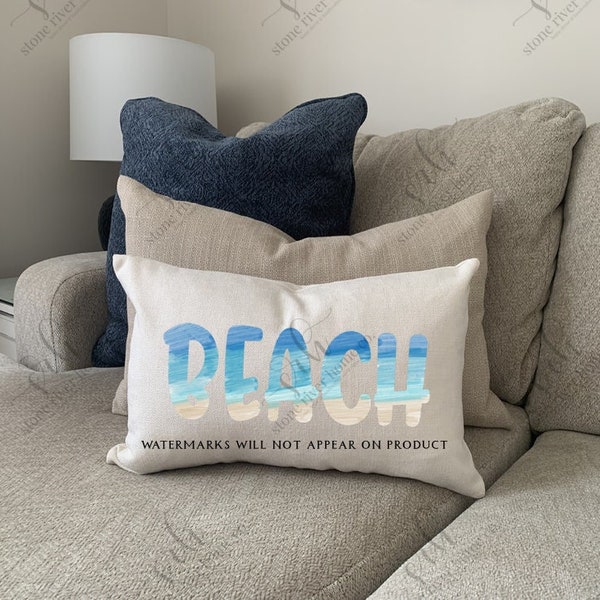 Beach Themed Pillow - Etsy