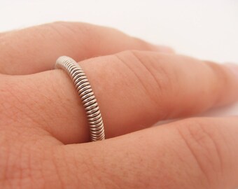 Guitar String Ring - Etsy