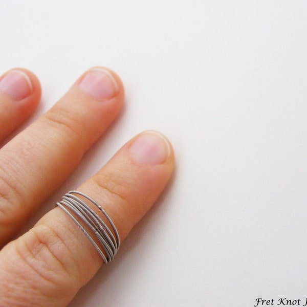 Guitar String Ring - Etsy