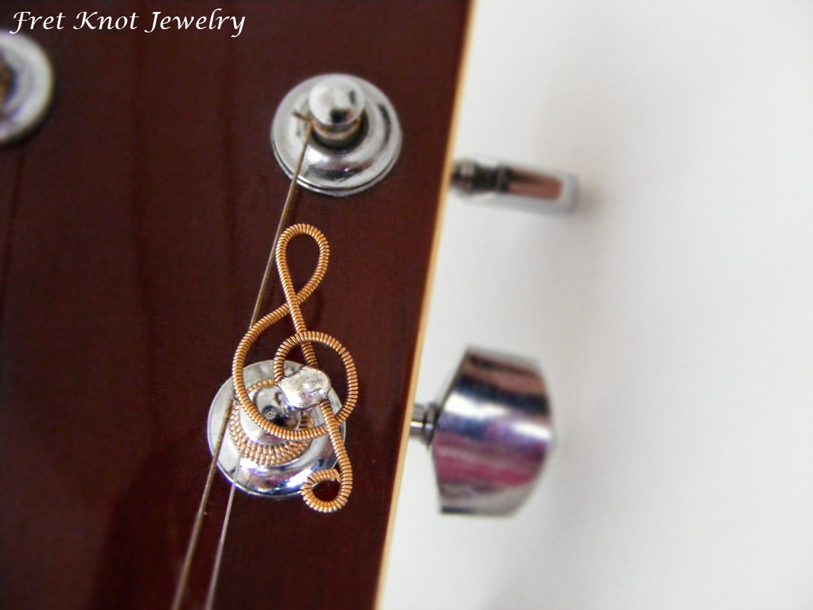 Tuning Peg Cover Guitar String Treble Clef Unique - Etsy.de