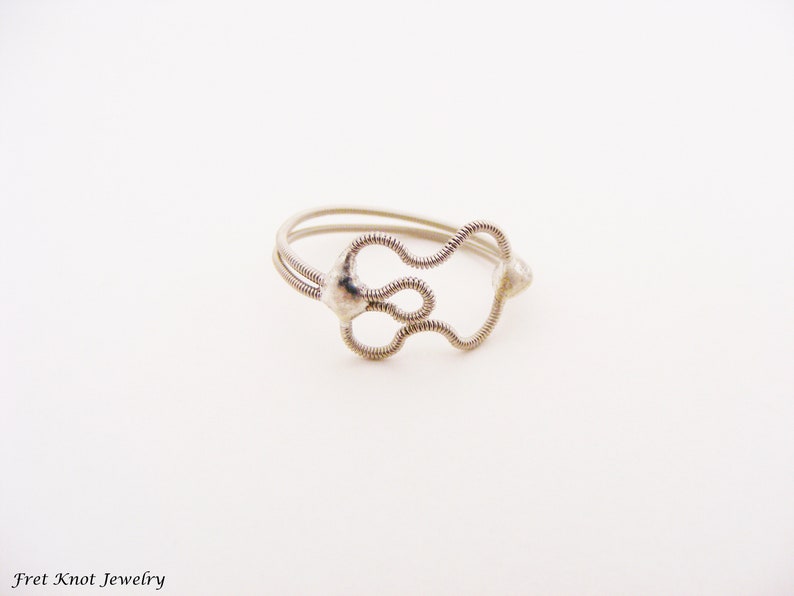 Guitar String Ring Musician Ring Simple Ring Recycled | Etsy