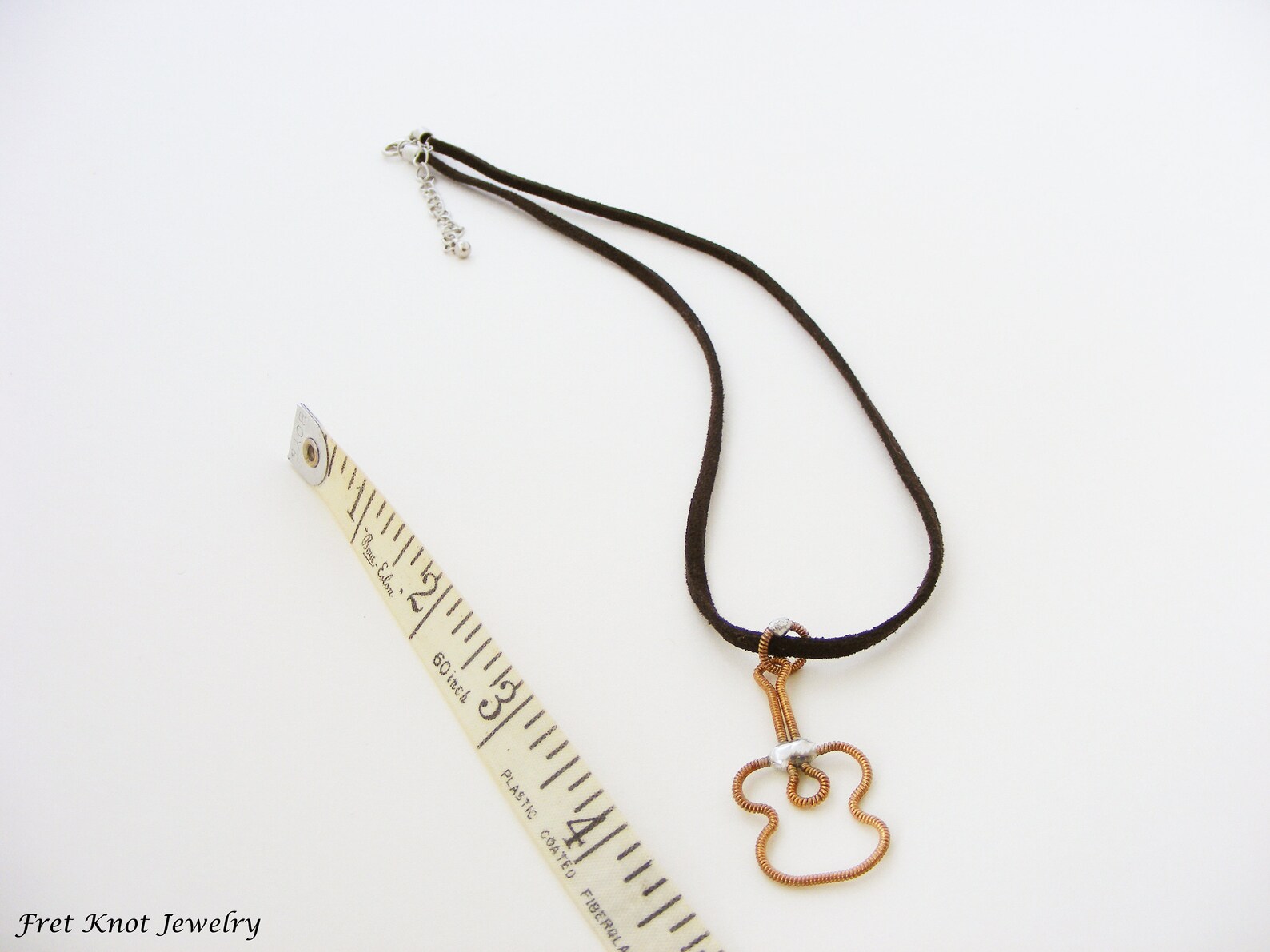 Guitar String Necklace Acoustic Guitar Guitar Necklace - Etsy