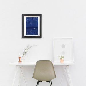 Star Reflection, Watercolor Print - Etsy