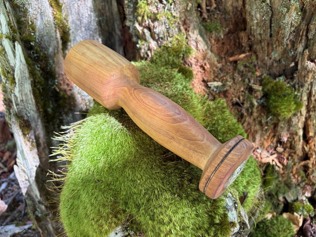 Maple Mallet With Celtic Knot Set in Malachite - Etsy