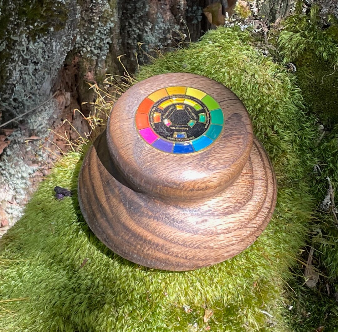 Large Oak Print Baren With Color Wheel - Etsy