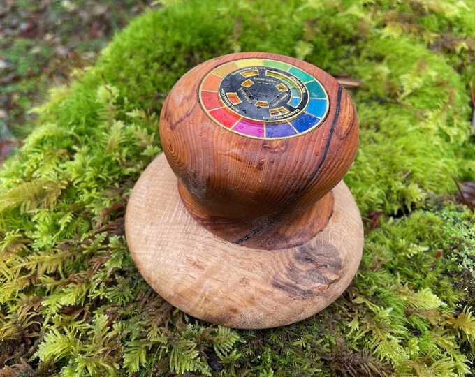 Yew and Oak Print Baren With Color Wheel - Etsy