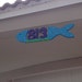 Custom Colorful Wooden Fish House Numbers Hand Cut - Etsy