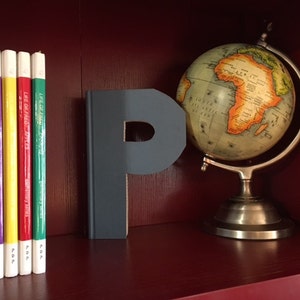 Letter p Monogram Book Bookshelf Decor Great - Etsy