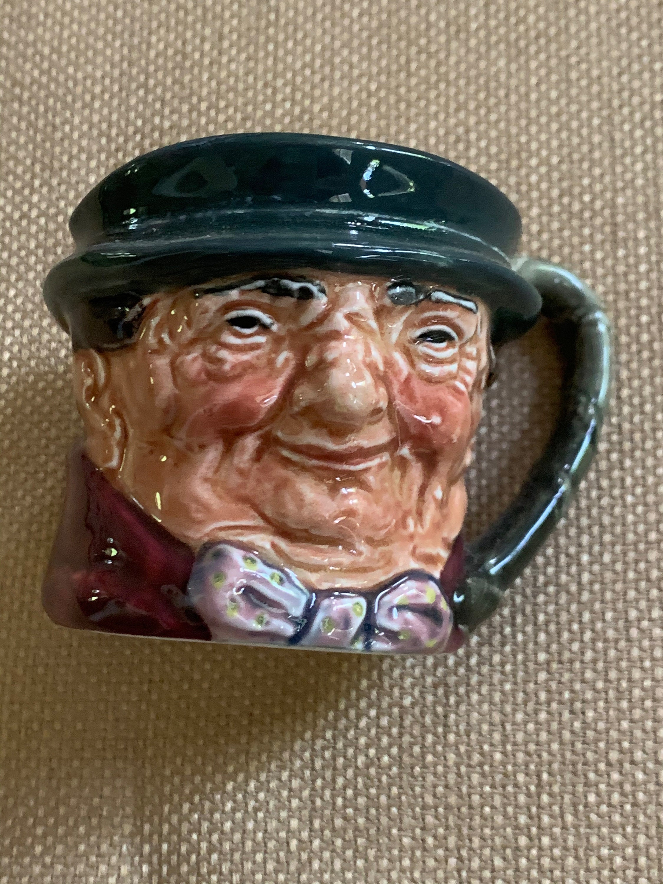 Tony Weller Mini Mug Royal Doulton Vintage Toby Jug Character - Etsy