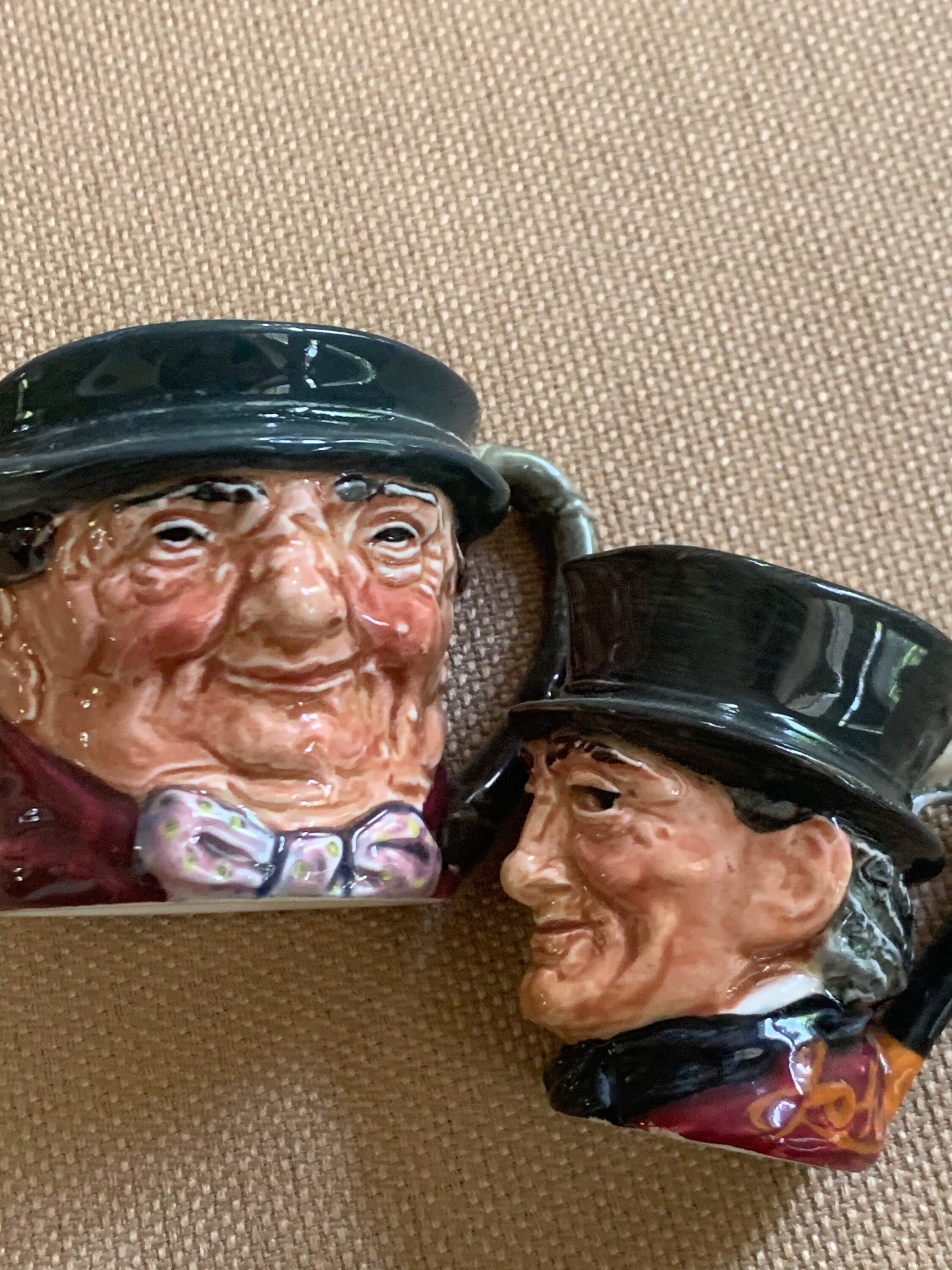 Tony Weller Mini Mug Royal Doulton Vintage Toby Jug Character - Etsy