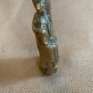 Brass Chinese Holy Man Figural Vintage - Etsy