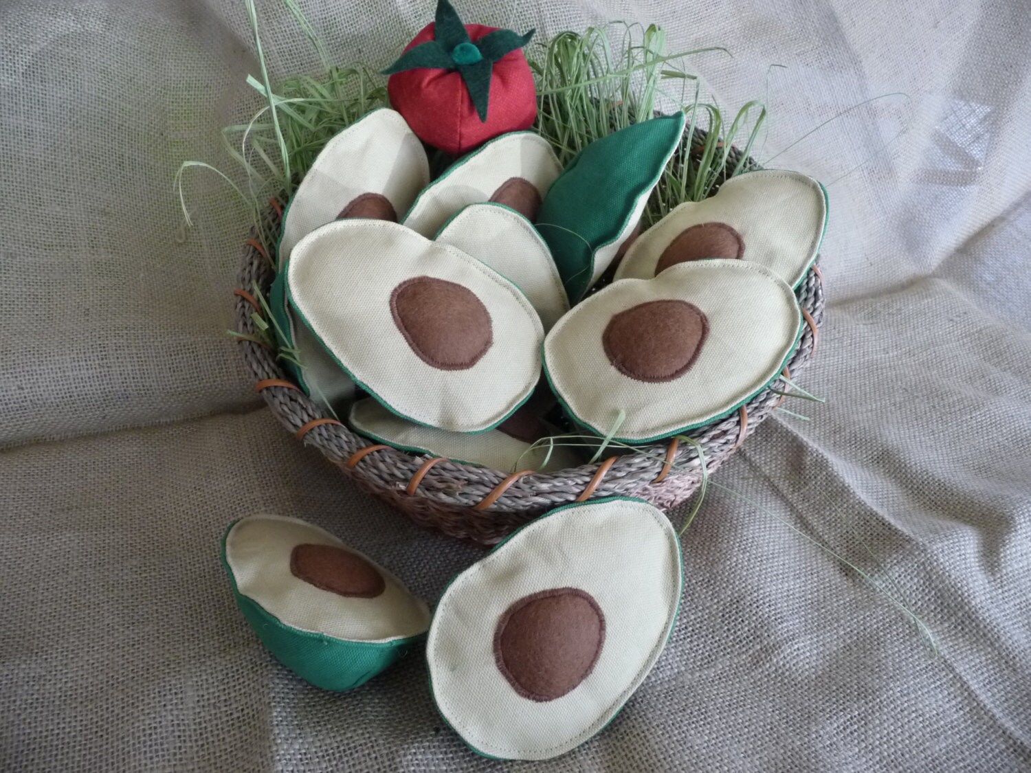 Avocado catnip toy. | Etsy