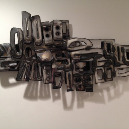 Vintage Mid Century Wall Art Sculpture by Todd Pendleton - Etsy Canada