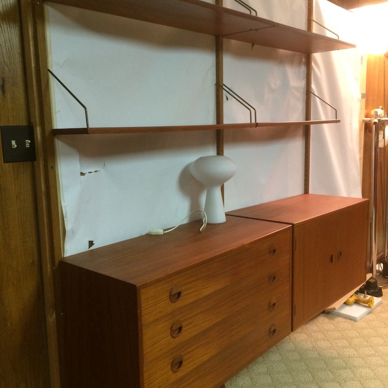 Mid Century Wall Unit - Etsy