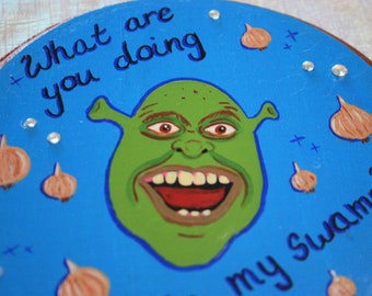 Swamp Sign Shrek - Etsy