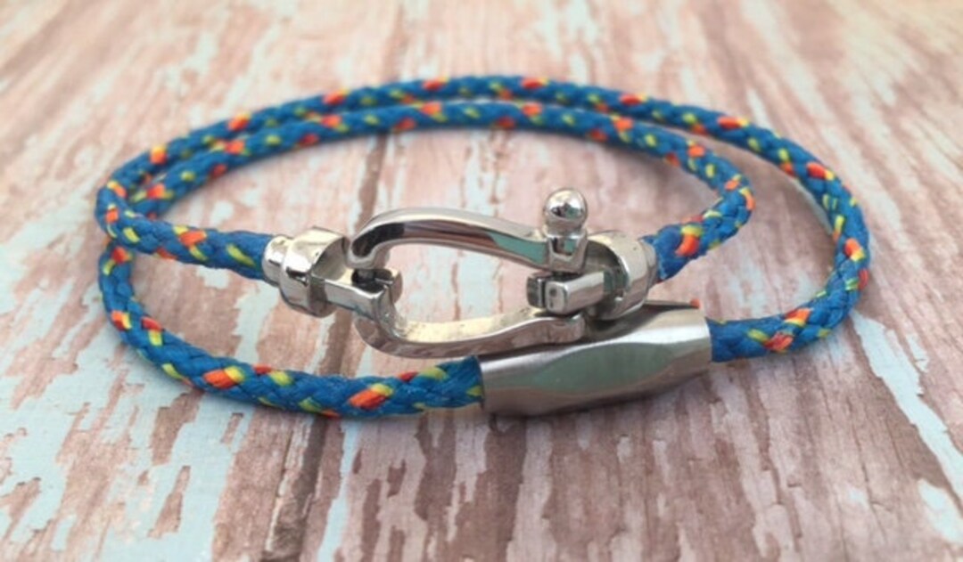 Brummel Hook Bracelet / Nautical Rope Bracelet / Nautical Bracelet ...