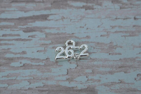 26.2 Marathon Charm Add 26.2 Charm | Etsy