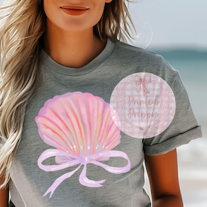 Preppy Shell PNG - Digital Download // Preppy Fisherman Aesthetic ...