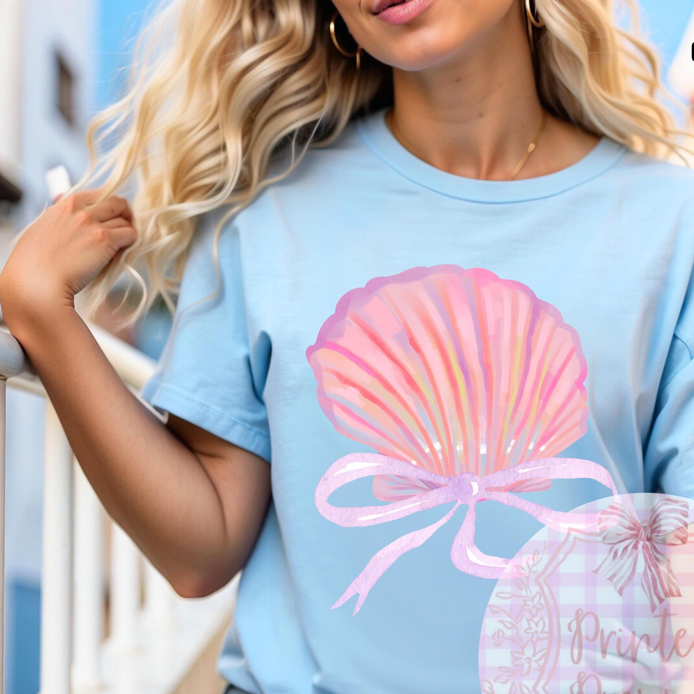 Preppy Shell PNG - Digital Download // Preppy Fisherman Aesthetic ...