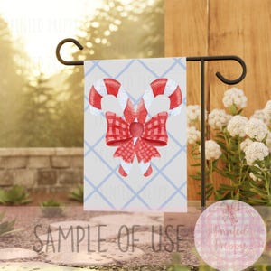 Preppy Pink Candy Canes With Red Gingham Bow PNG Clipart Instant ...