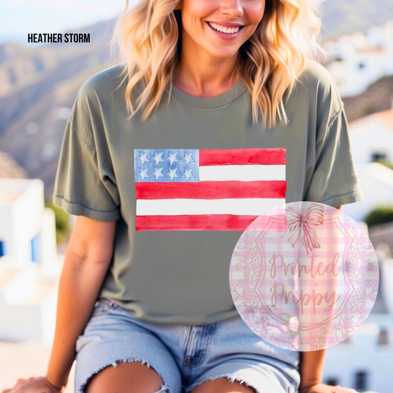 Preppy American Flag PNG // Preppy USA Flag // Preppy Patriotic Clip ...