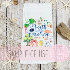 North Carolina Preppy PNG and JPG / Coastal Granddaughter / Preppy Blue ...