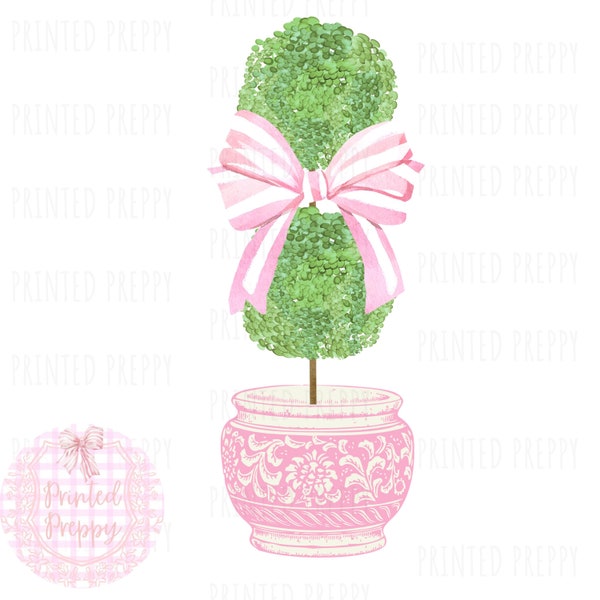 Pink Topiary - Etsy