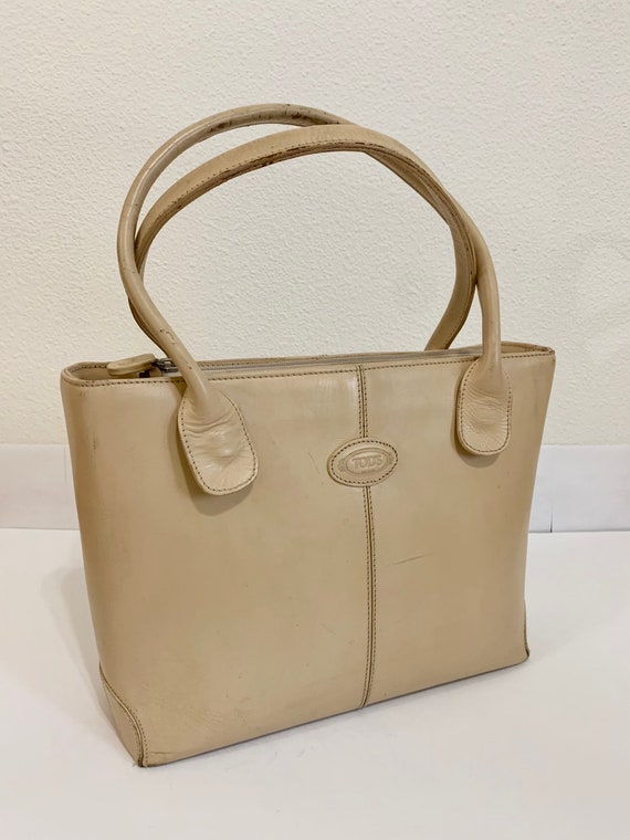 VINTAGE Tod’s Iconic Lady Di Bag/Tote Shoulder Bag/Lu… - Gem