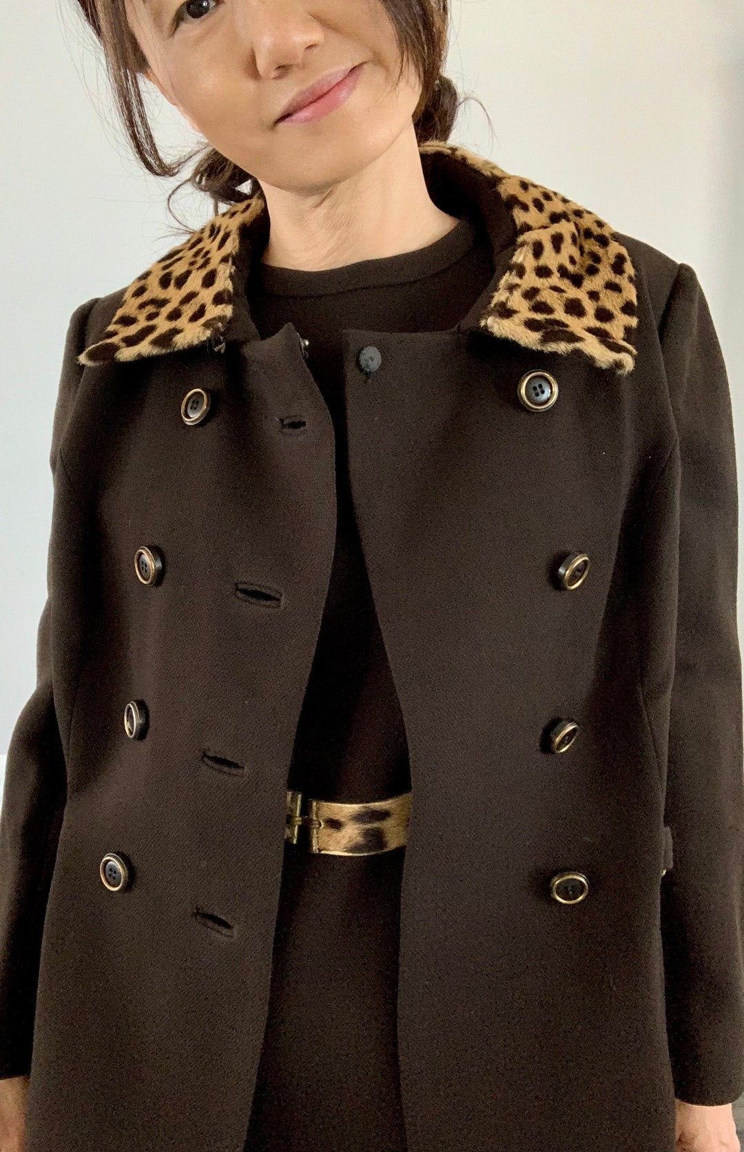 Vintage Boutique 2pc Shift and Jacket Suit/handmade in Usa/chocolate ...