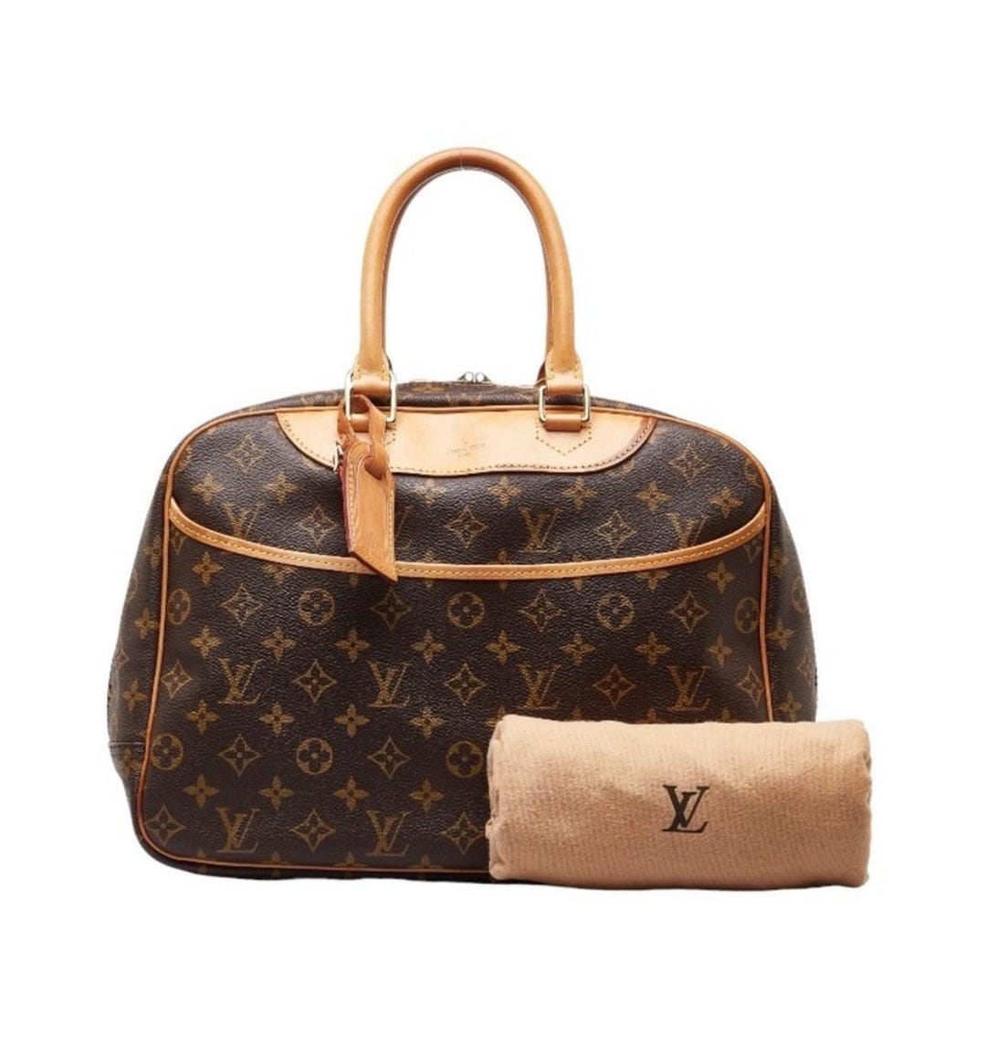 Vintage Louis Deauville Hand Bag/monogram/m47270 - Etsy