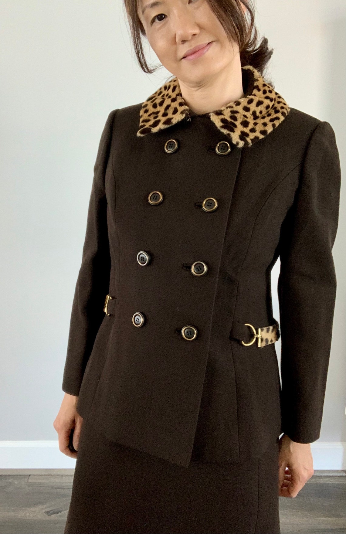 Vintage Boutique 2pc Shift and Jacket Suit/handmade in | Etsy