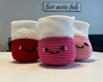 Crochet Erlenmeyer Flask, Amigurumi Chemistry Flask, Crochet Lab ...