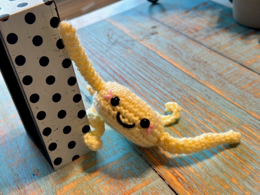 Plush Platelet Cell Toy, Amigurumi Blood Cell, Crochet Biology Toy ...