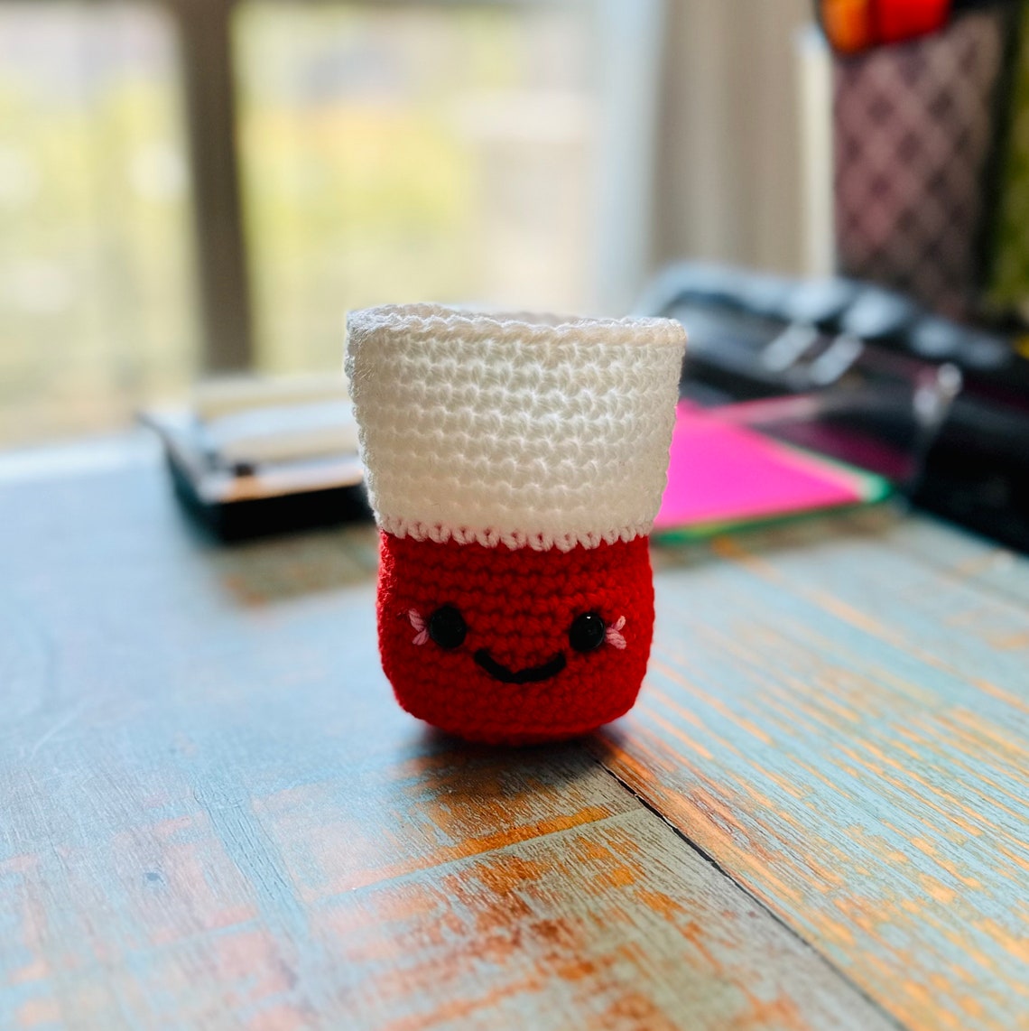 Crochet Beaker, Amigurumi Chemistry Beaker, Crochet Lab, Science ...